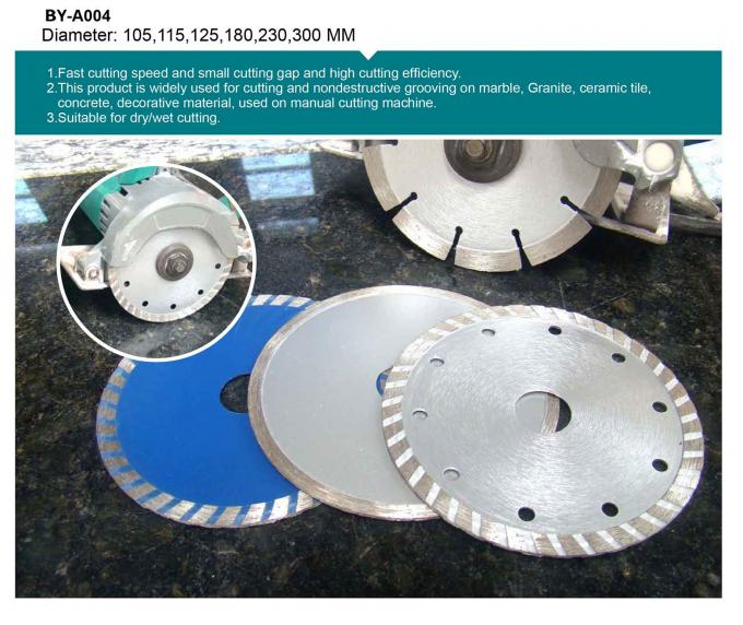 230MM 300MM Diamond Cutting Disc Marble Diamond Cutting Wheel